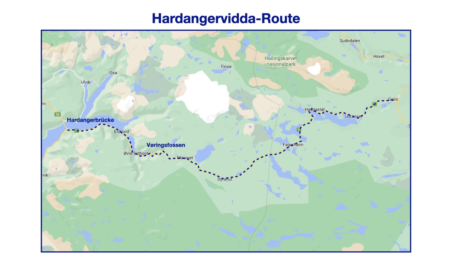 Hardangervidda Landschaftsroute | van2gether